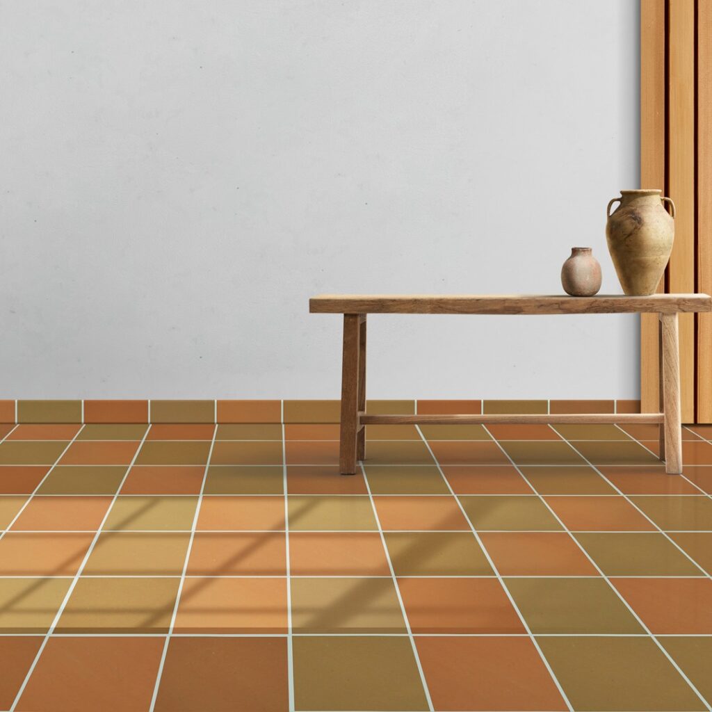 Baldosa huila grano 5 30x30 Blanco - Renueve