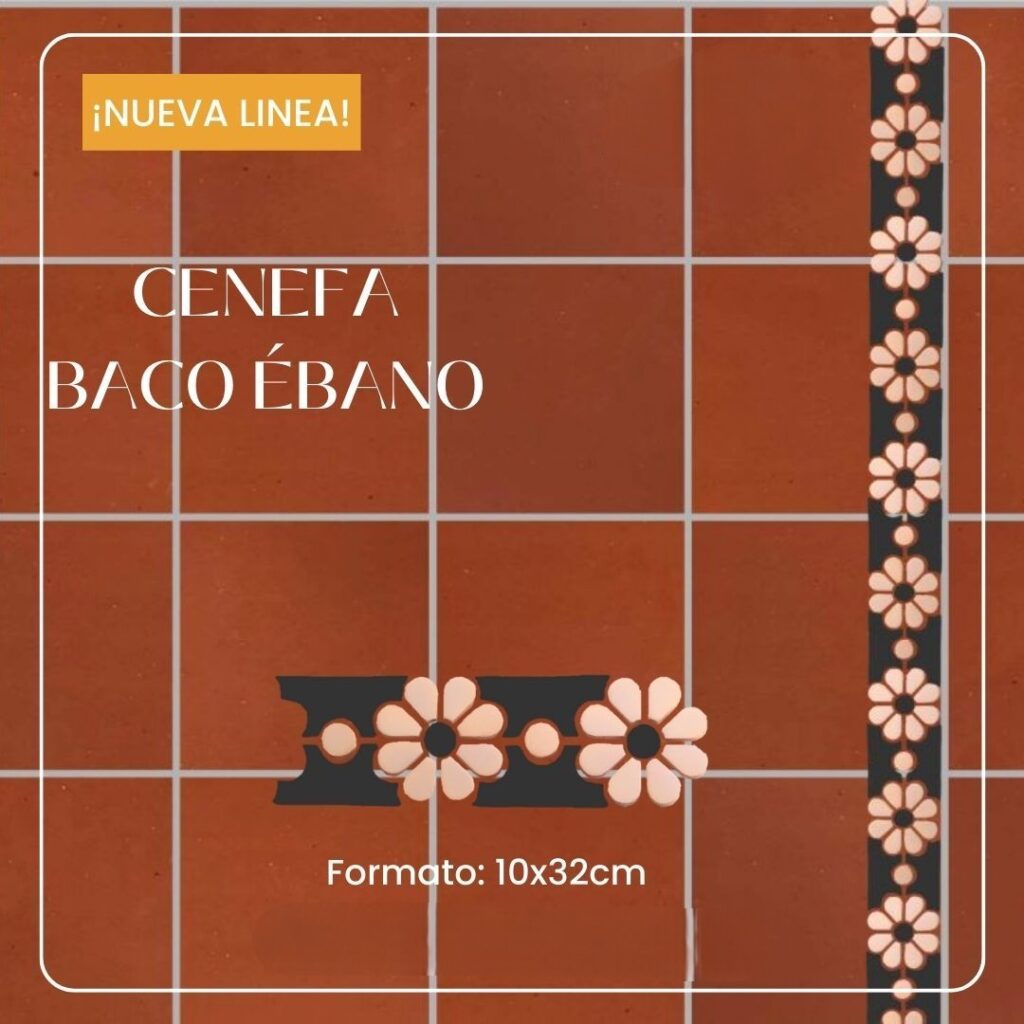 Cenefa Baco 10x32 cm CB - Renueve