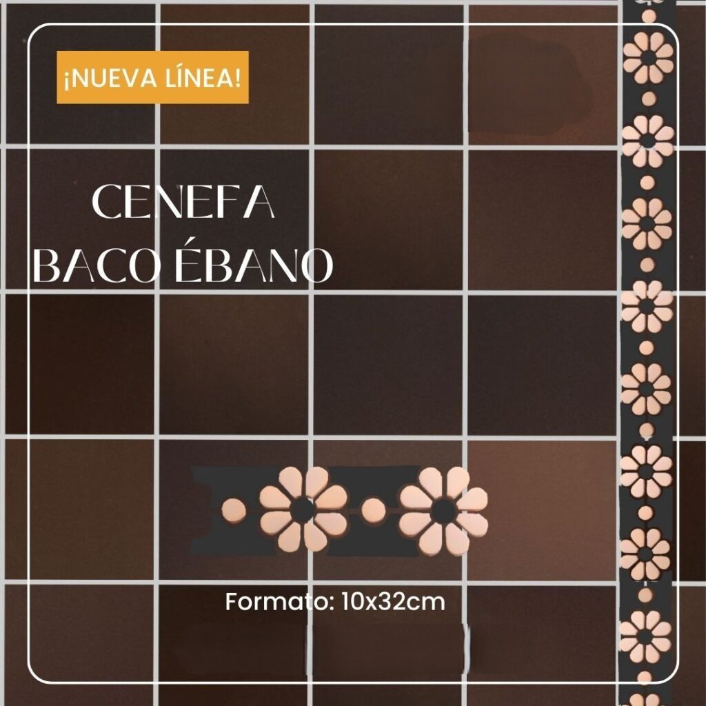 Cenefa Baco 10x32 cm CB - Renueve